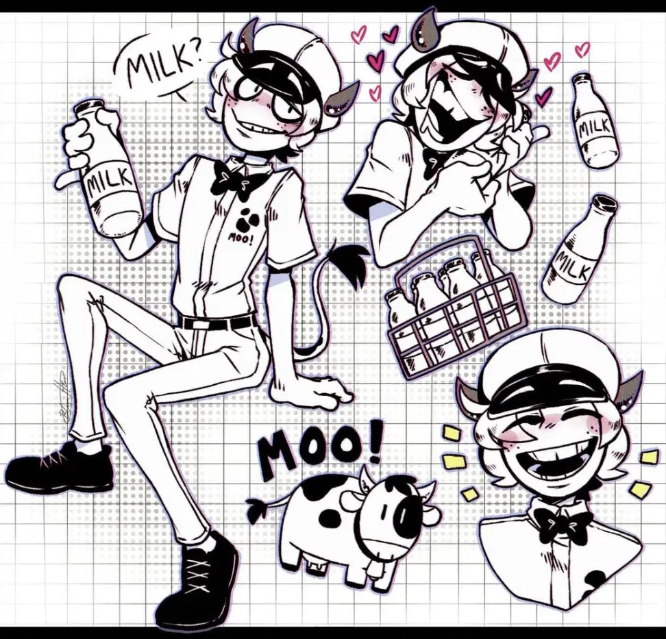 Milk Man ˖ °☁️.🥛⭒