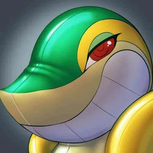 Smugleaf apocalypse (snivy 'inflatable' tf)