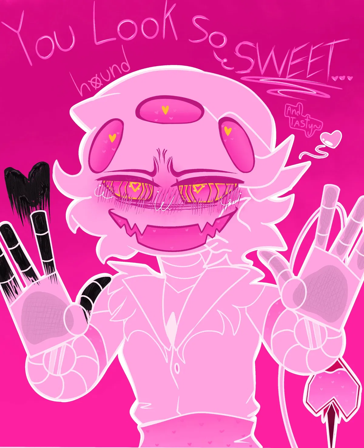 [MURDER DRONES PANIC AU] NYX