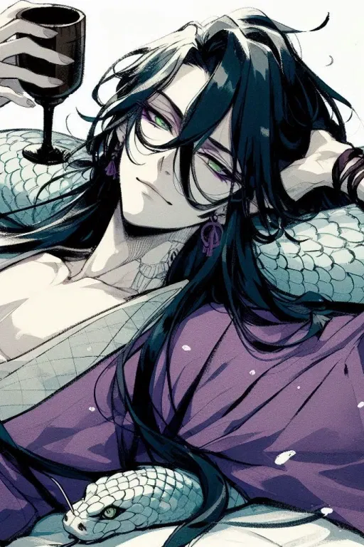 Orochi | Snake God (and sake-lover)