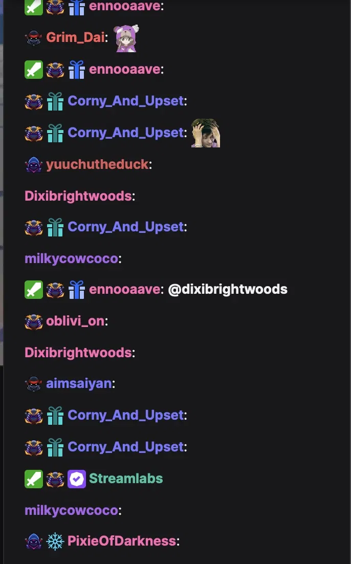 Twitch chat