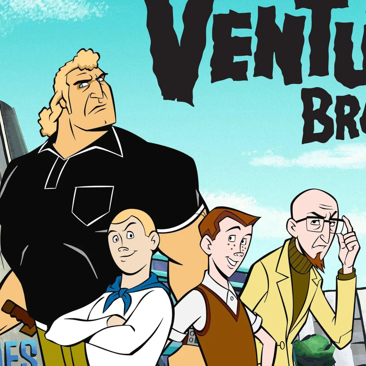 The Venture Family | Brock Samson | Rusty Venture | Hank Venture | Dean ...