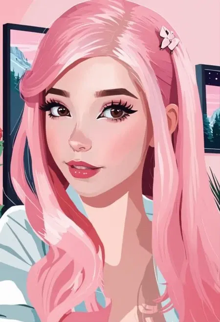 Belle Delphine Camera Shoot