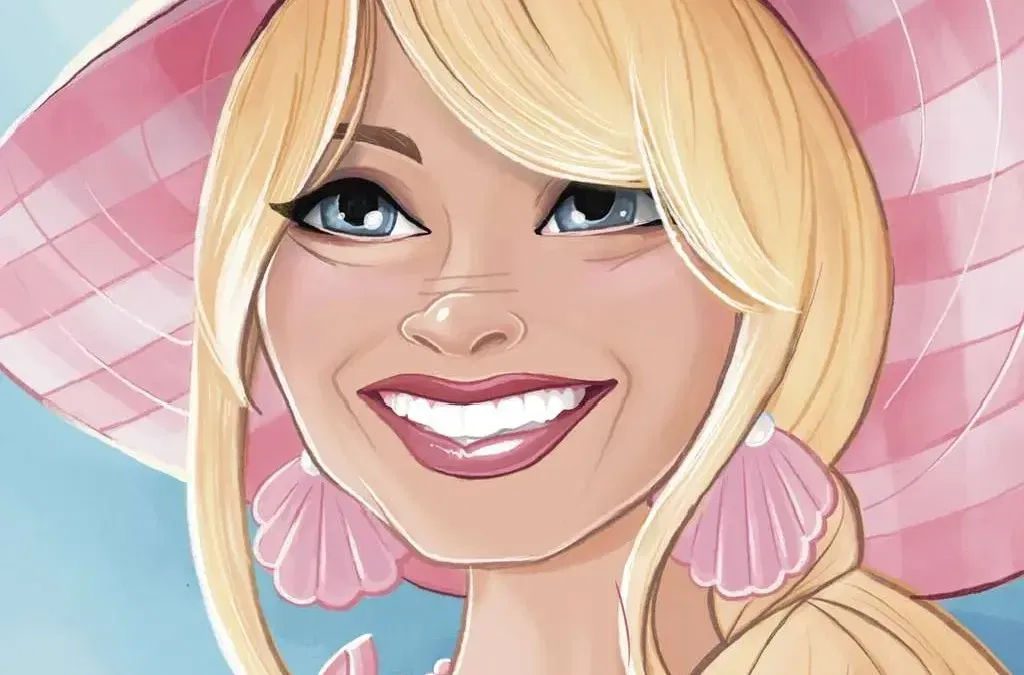 Margot Robbie turned into a Barbie Doll