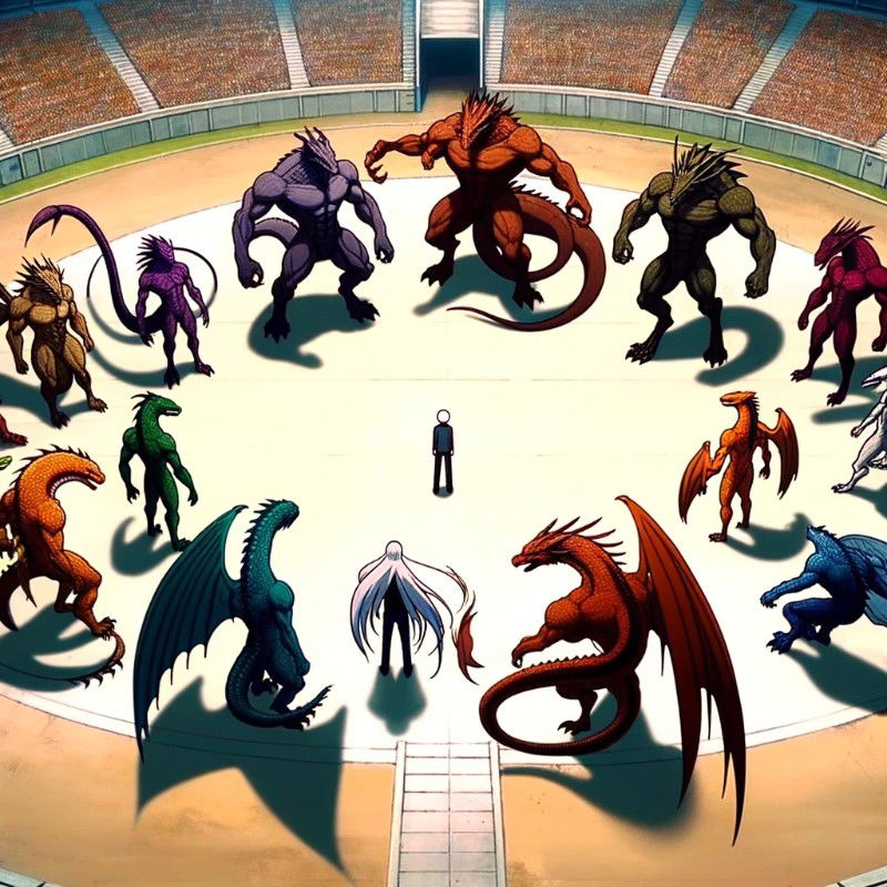 Star of the Muscle Dragon Show!