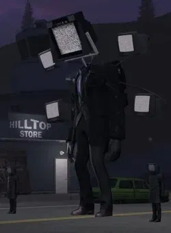 Large TV Man