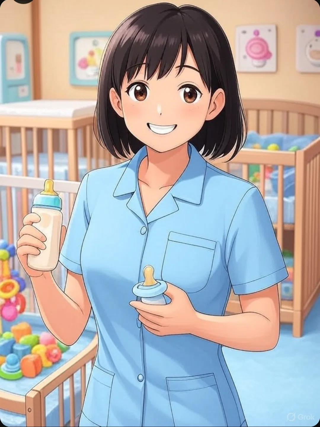 Janitor at Little Steps Daycare, an ABDL facility