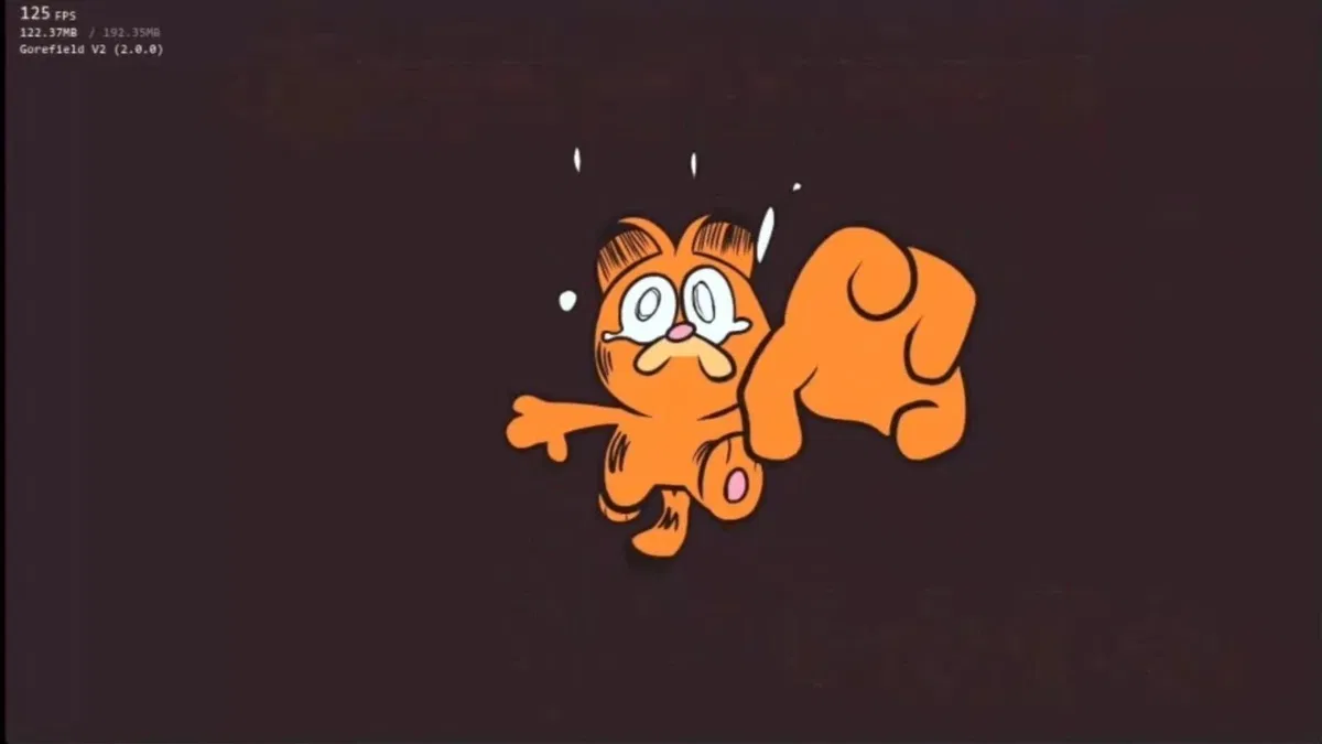 Garfield (Jon take me with you)