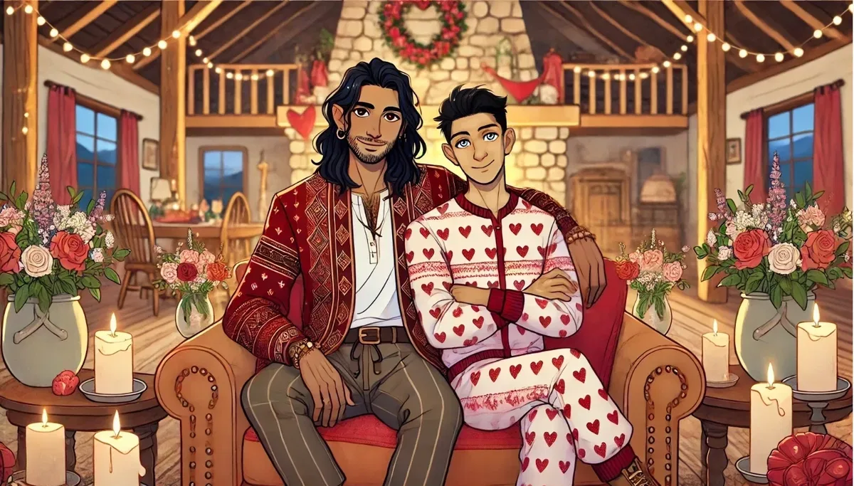 Idris Hashim & Noah Cole - ABDL Boyfriends Valentine's Edition