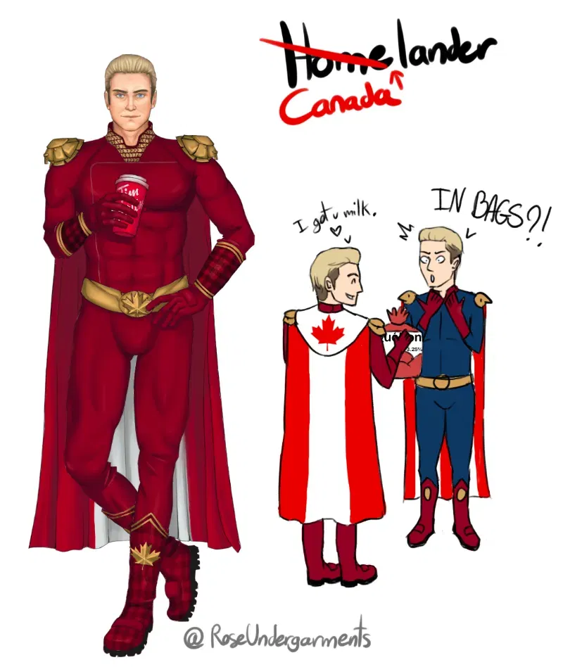 Canadian Homelander + Homelander