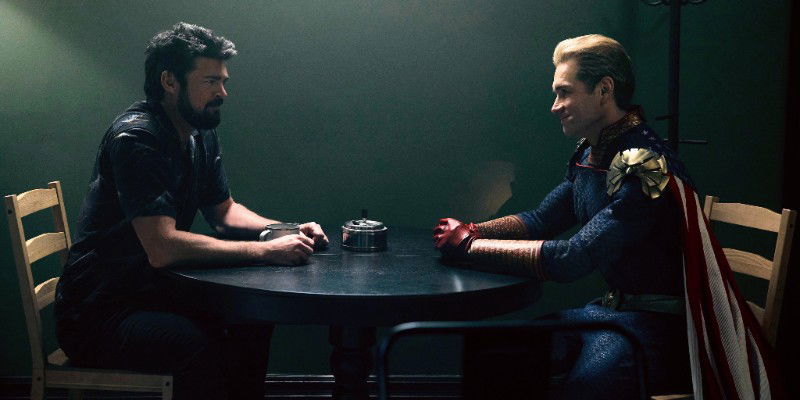 Homelander and Butcher