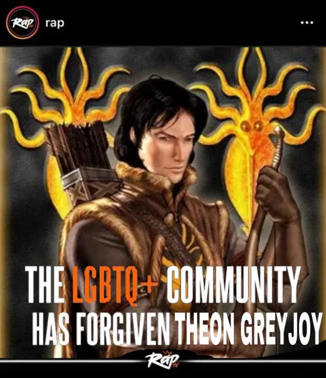 Theon Greyjoy (Freeform/Lore Accurate/Book Version)