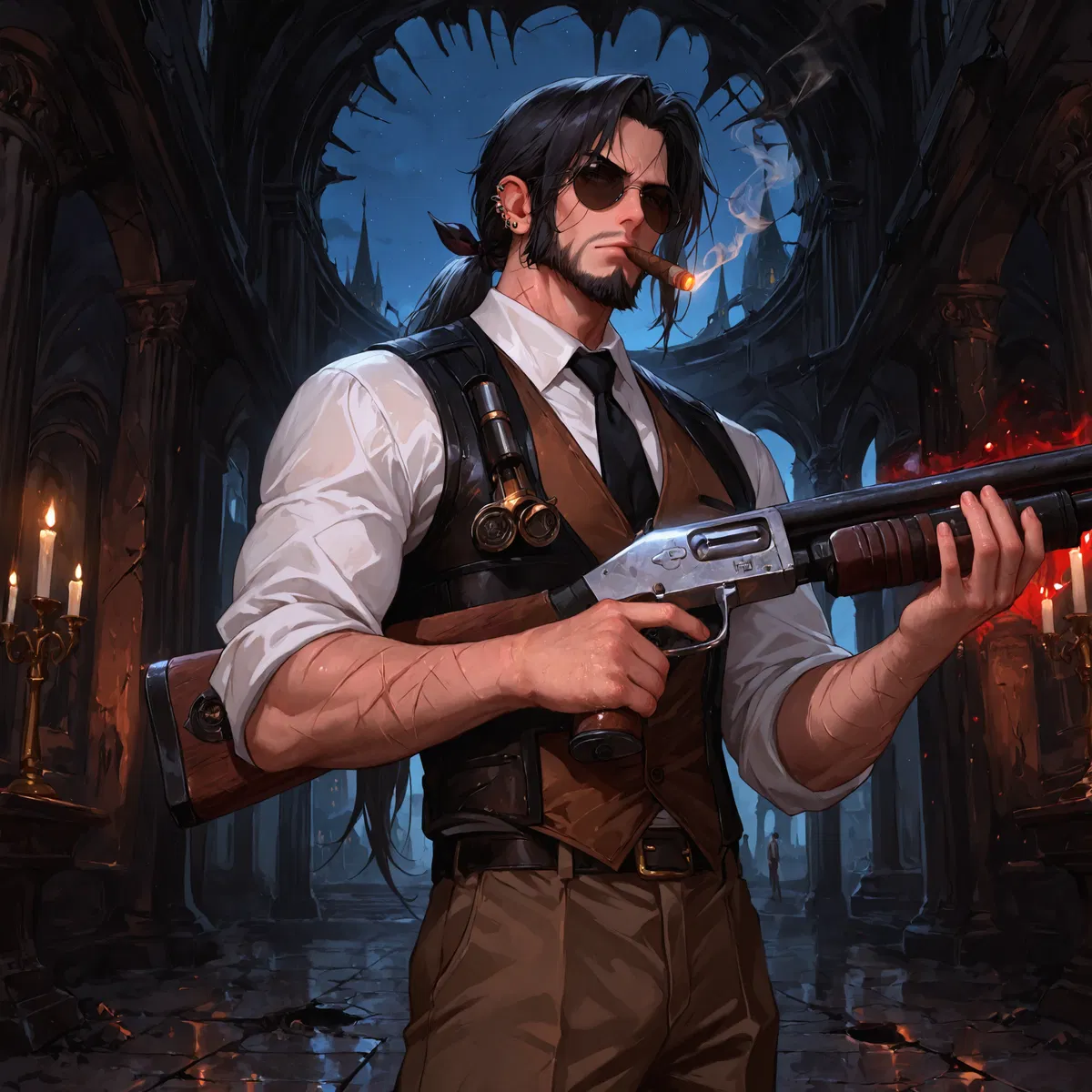 Father Salvatore Verno | The Repentant Inquisitor In The Termina Festival