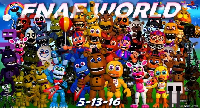 Fnaf world RPG