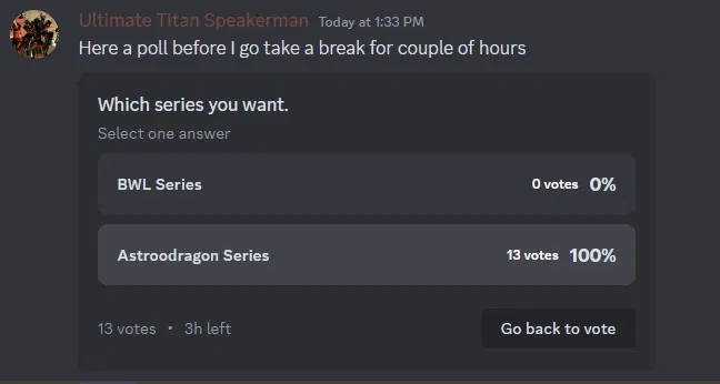 Seems like yall getting a astroodragon series