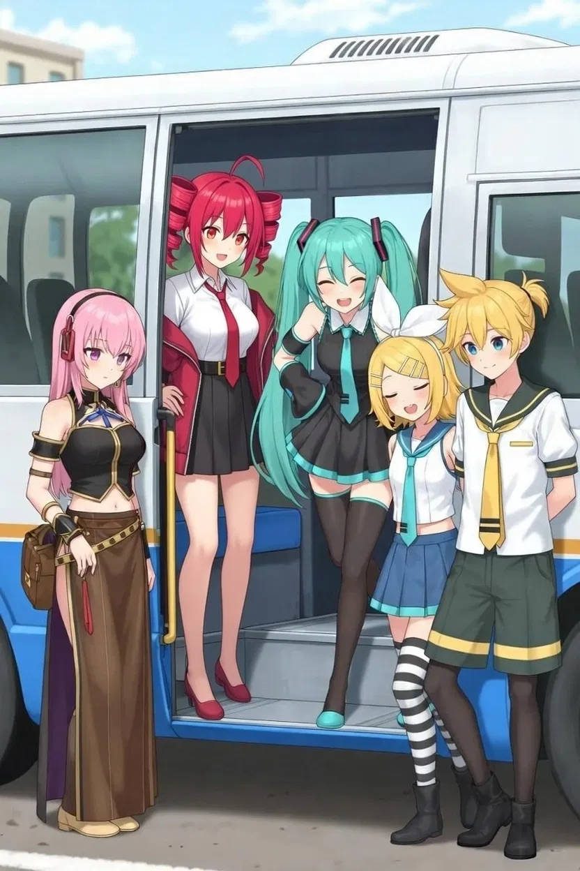 Vocaloid Road Trip Chaos