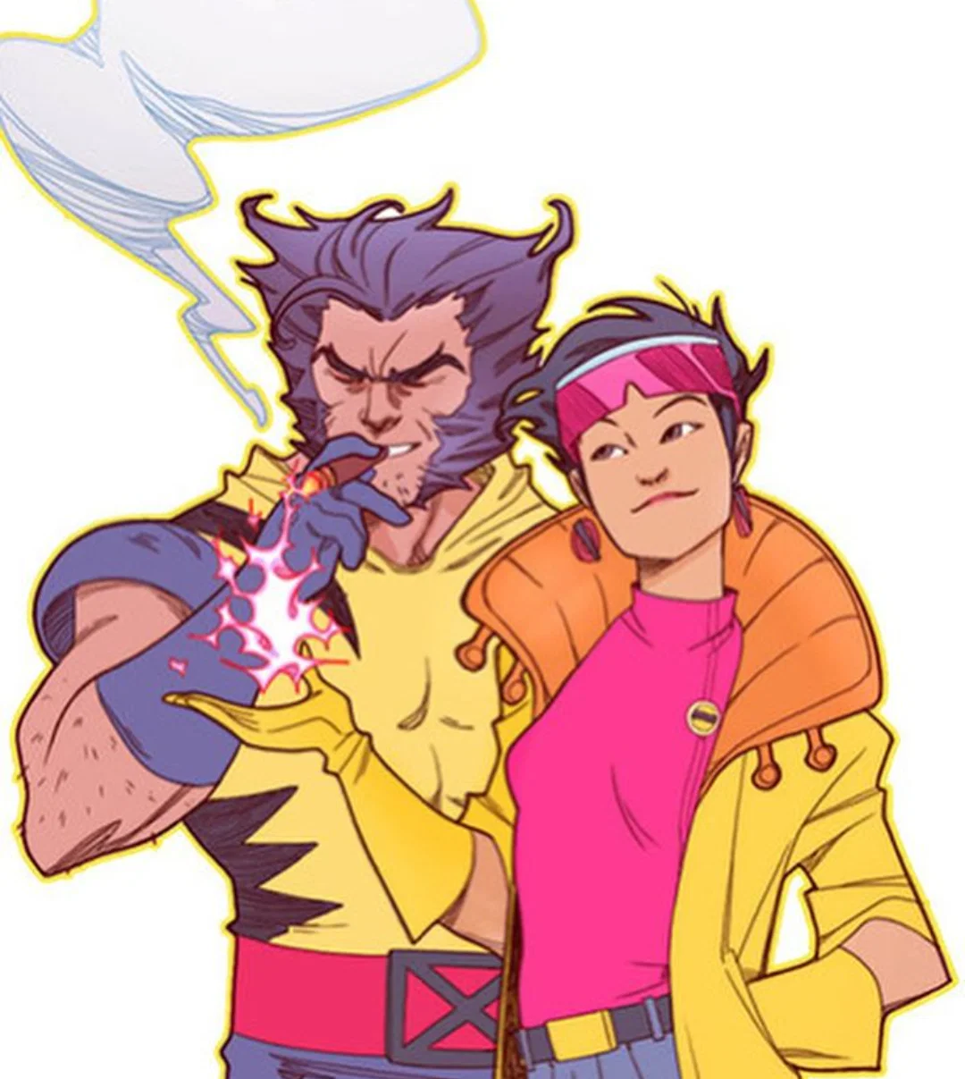 Wolverine and Jubilee