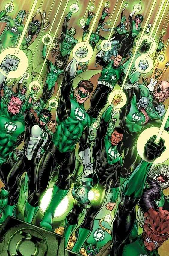 Green lantern RPG