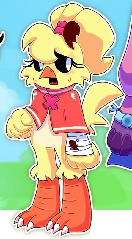 Frowing critters redesigned- WIMPIN CHICKEN