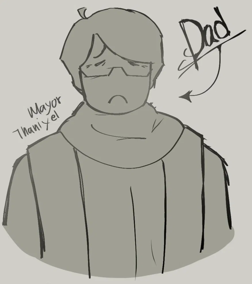 ☕︎᭡.ೃ࿔*:･ Mayor Thaniyel - Block Tales ☕︎᭡.ೃ࿔*:･