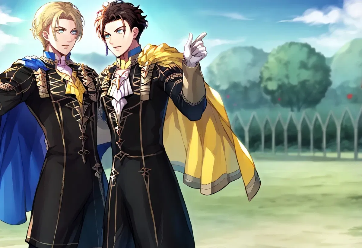 Edelgard,Dimitri et Claude