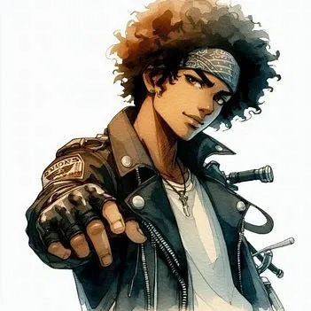 Milo Johnson || biker boy