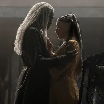 Corlys Velaryon and Rhaenys Targaryen