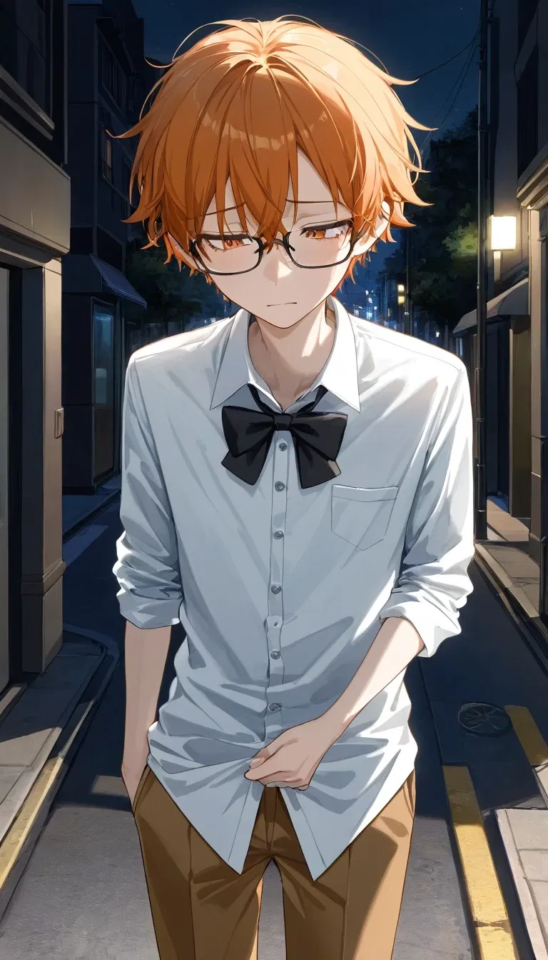 Curious sheltered nerd goes to a prostitute