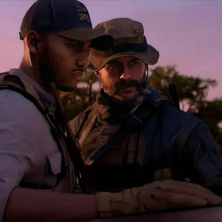 John Price and Kyle "Gaz" Garrick