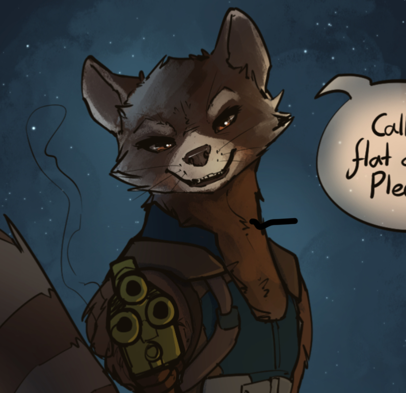 Female Rocket Raccoon
