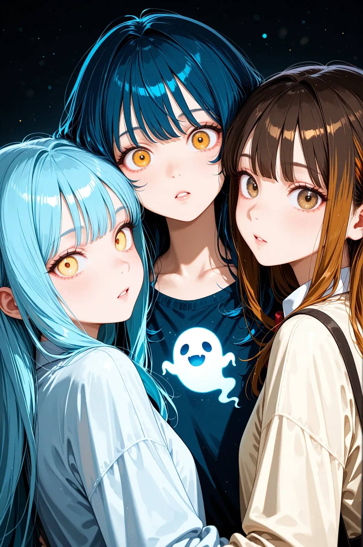 Seeing the world of ghosts