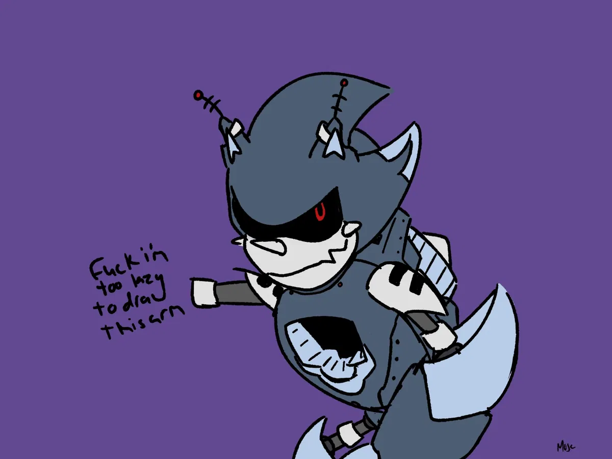Metal Werehog Sonic