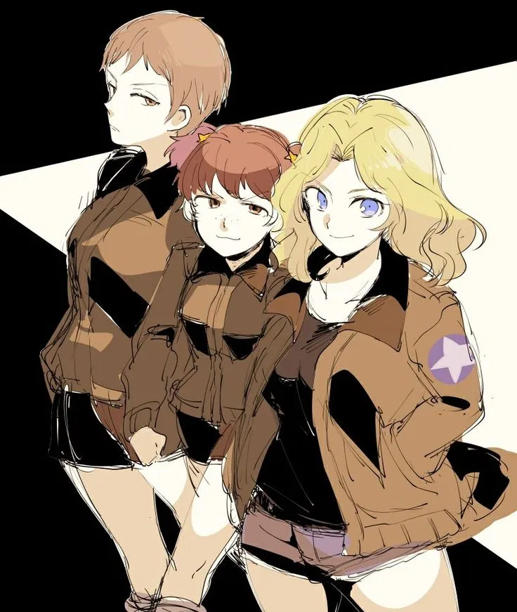 The Big 3 of Saunders | Girls und Panzer