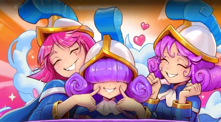 Three musketeers from Clash Royale