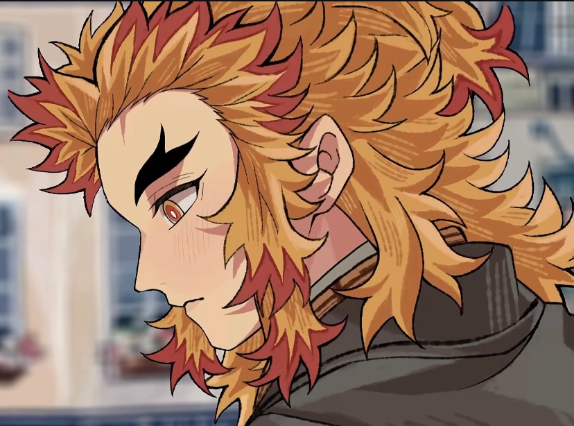 Rengoku and the hashiras