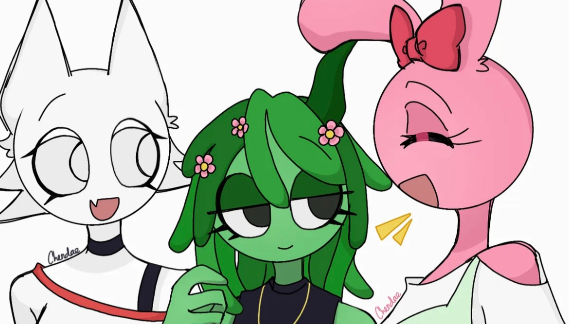 Wenda, Pinki, and Vineria - Sprunki