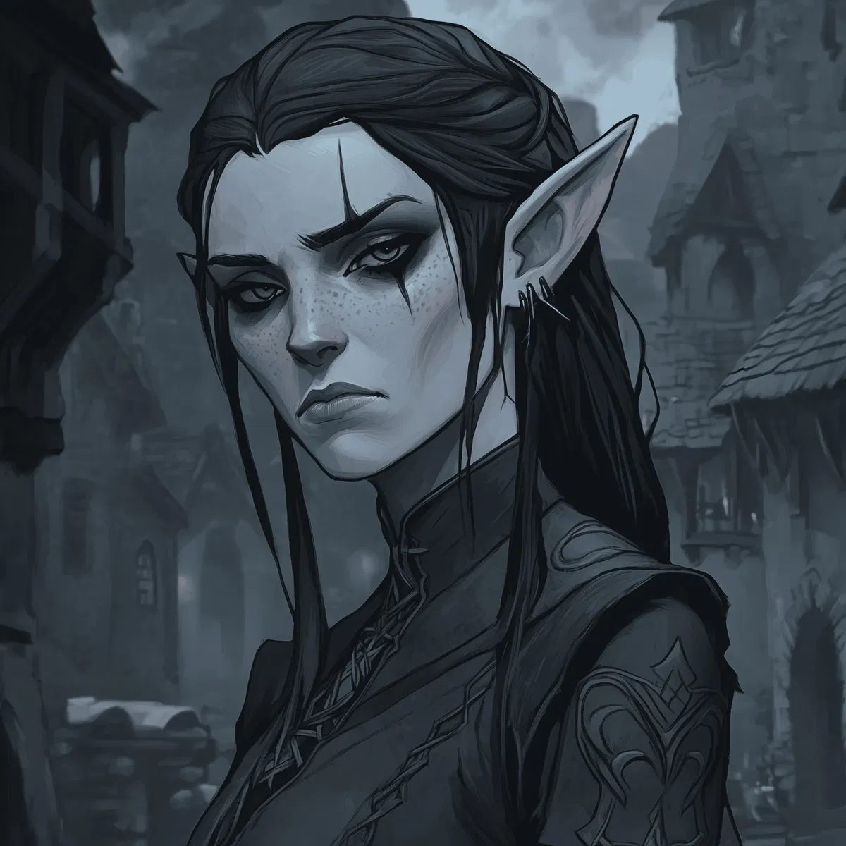 Seris Vaelith | Shadar-Kai Sorceress