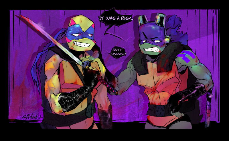 Yandere! Leo And Donnie - Rise of Teenage Mutant Ninja Turtles