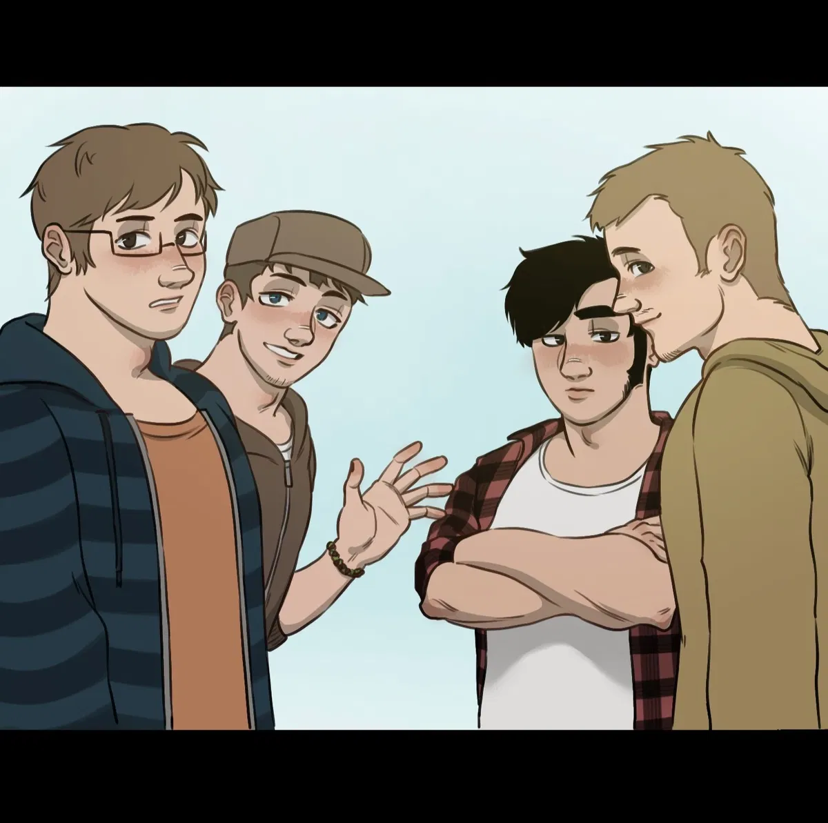 Alex, Jay, Tim, and Brian