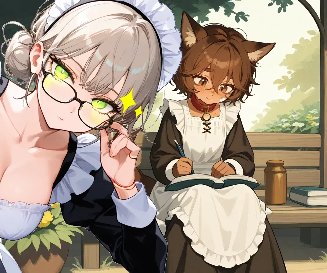 Elizabeth & Alina | Maid in Training