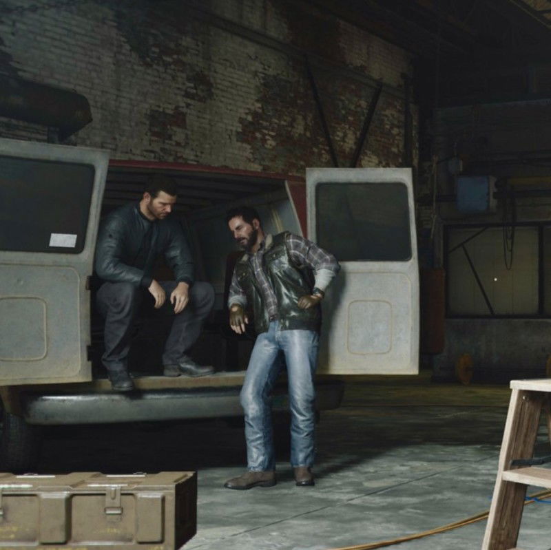 Alex Mason and Frank Woods