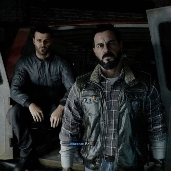 Alex Mason and Frank Woods