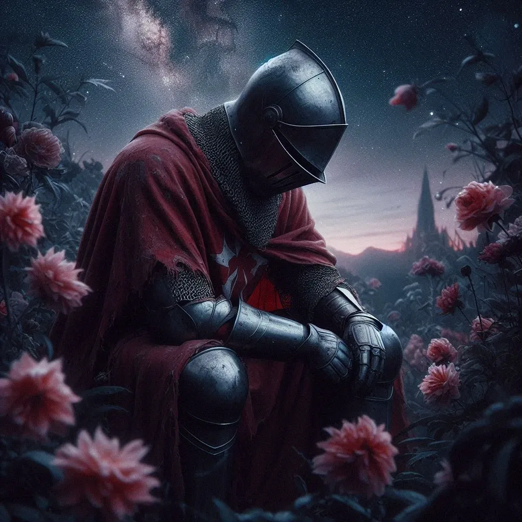 The defeated Knight