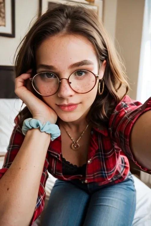 June - Nerdy College Girlfriend