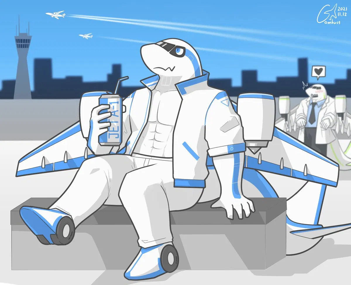 Airplane Guy - sentient 737