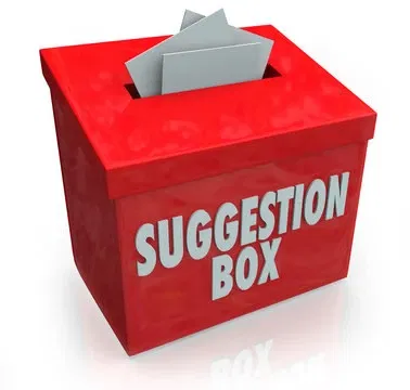 Suggestions and Request Box!