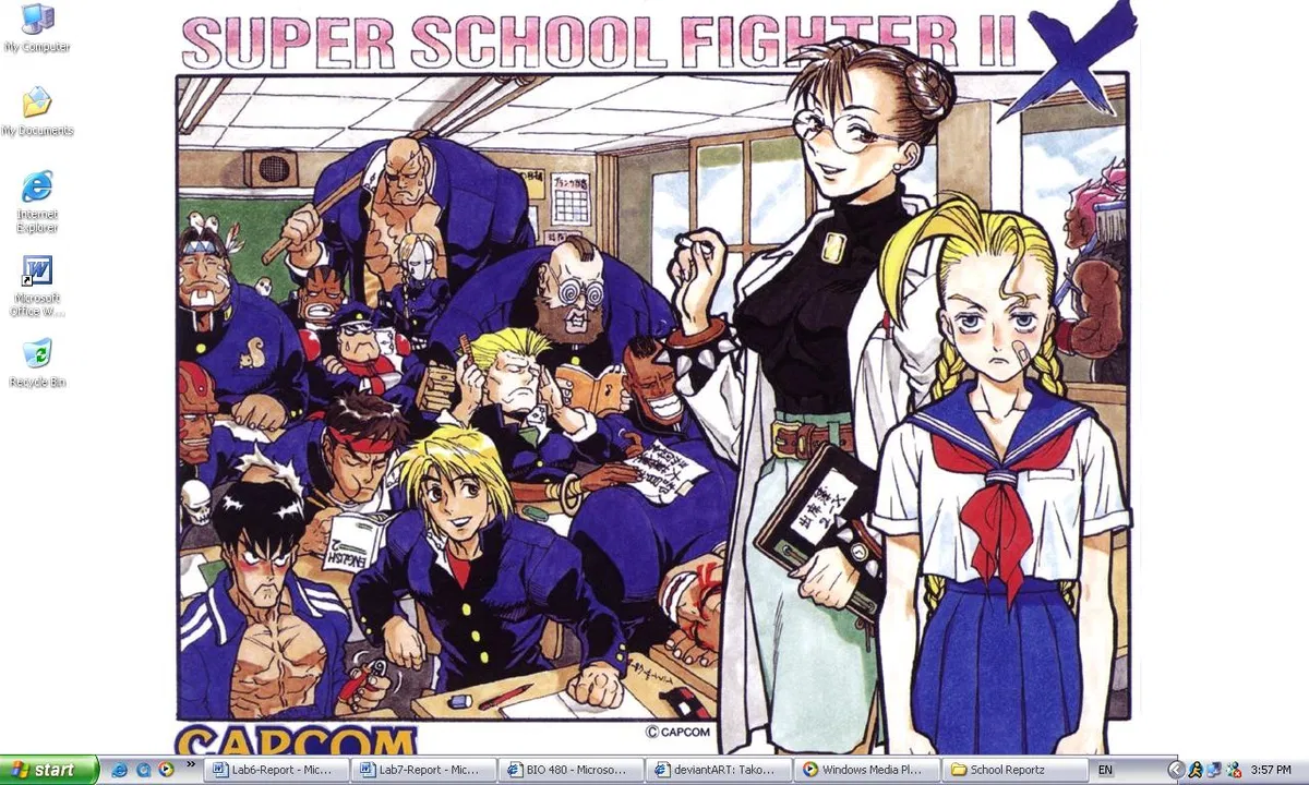 Street Fighter HighSchool au!!