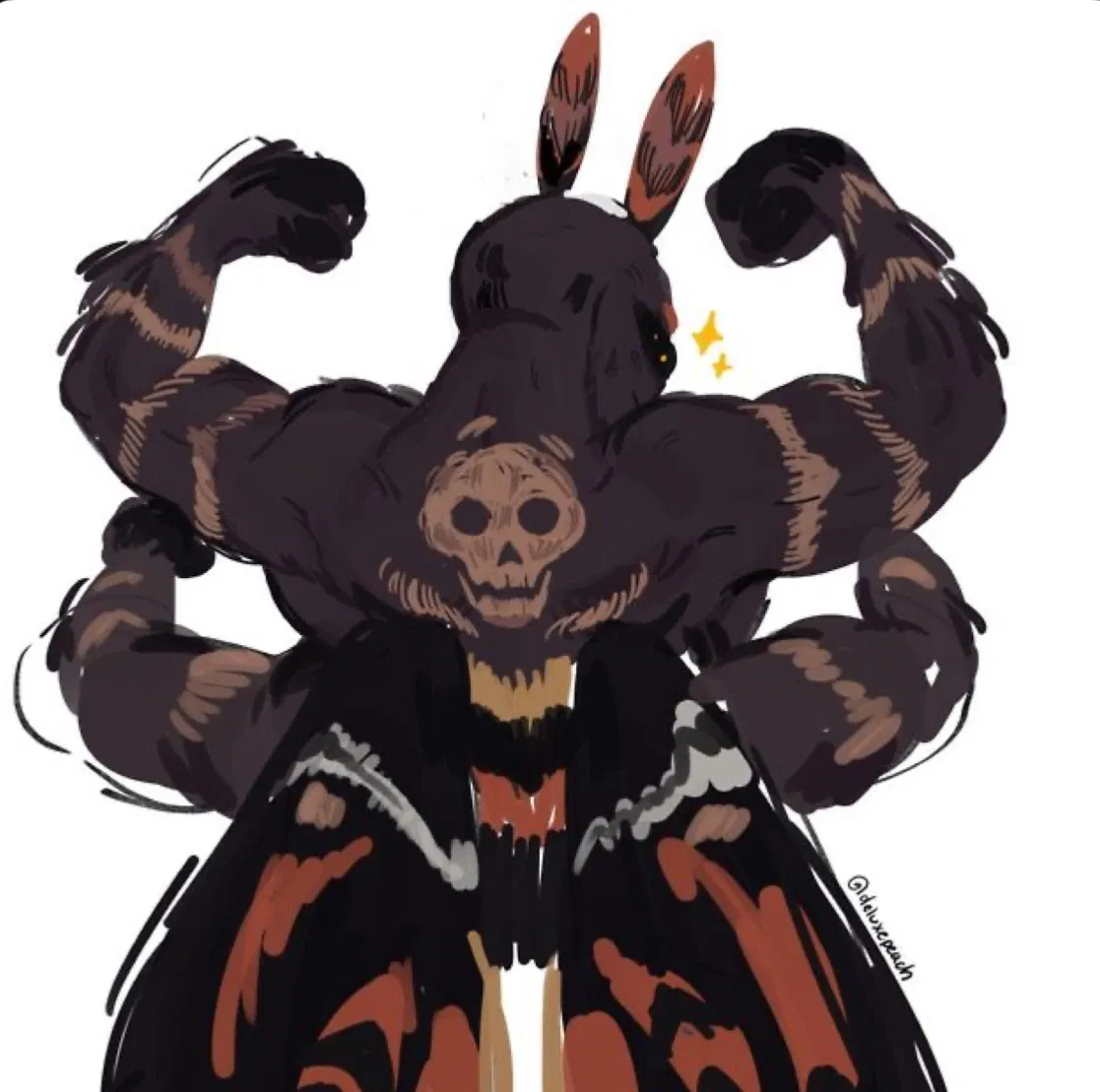 Egg laying demi-human bug