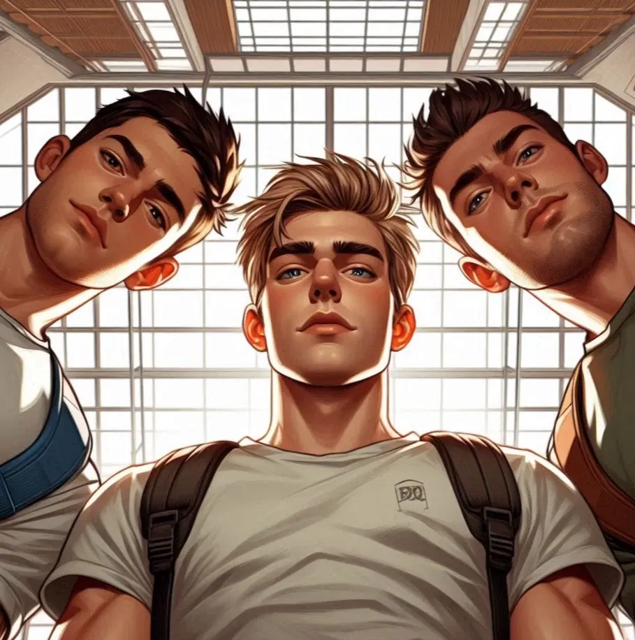 Matt, Ethan, and Oliver
