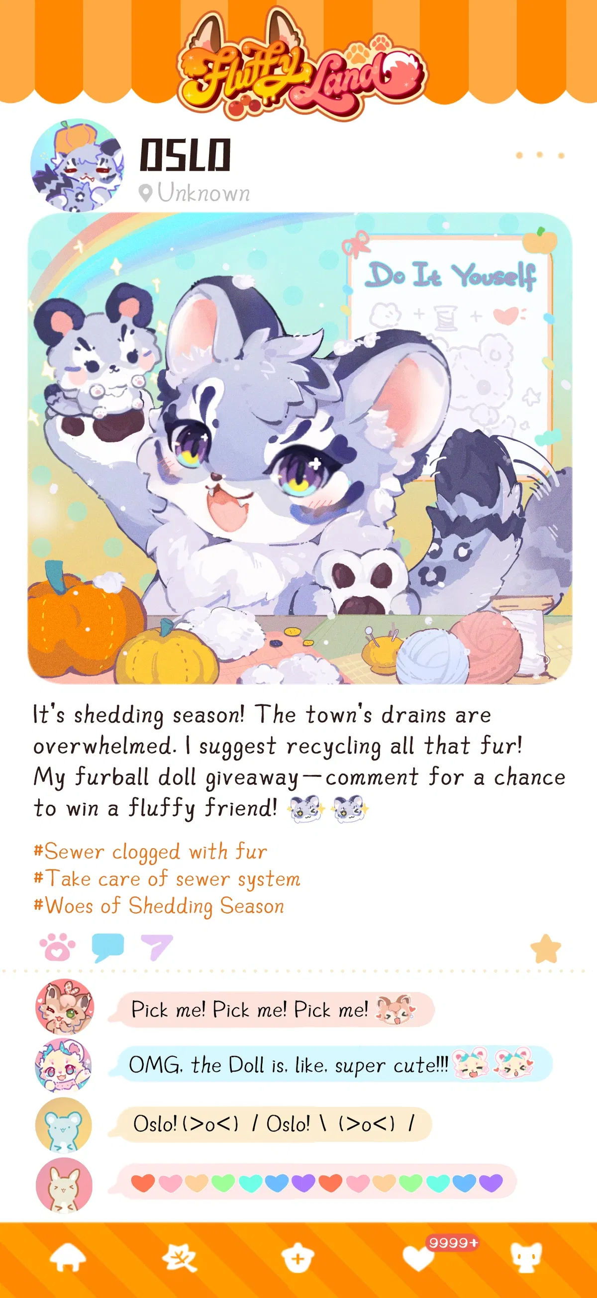 Oslo - Fluff Land's Most Adored Streamer Worldwide